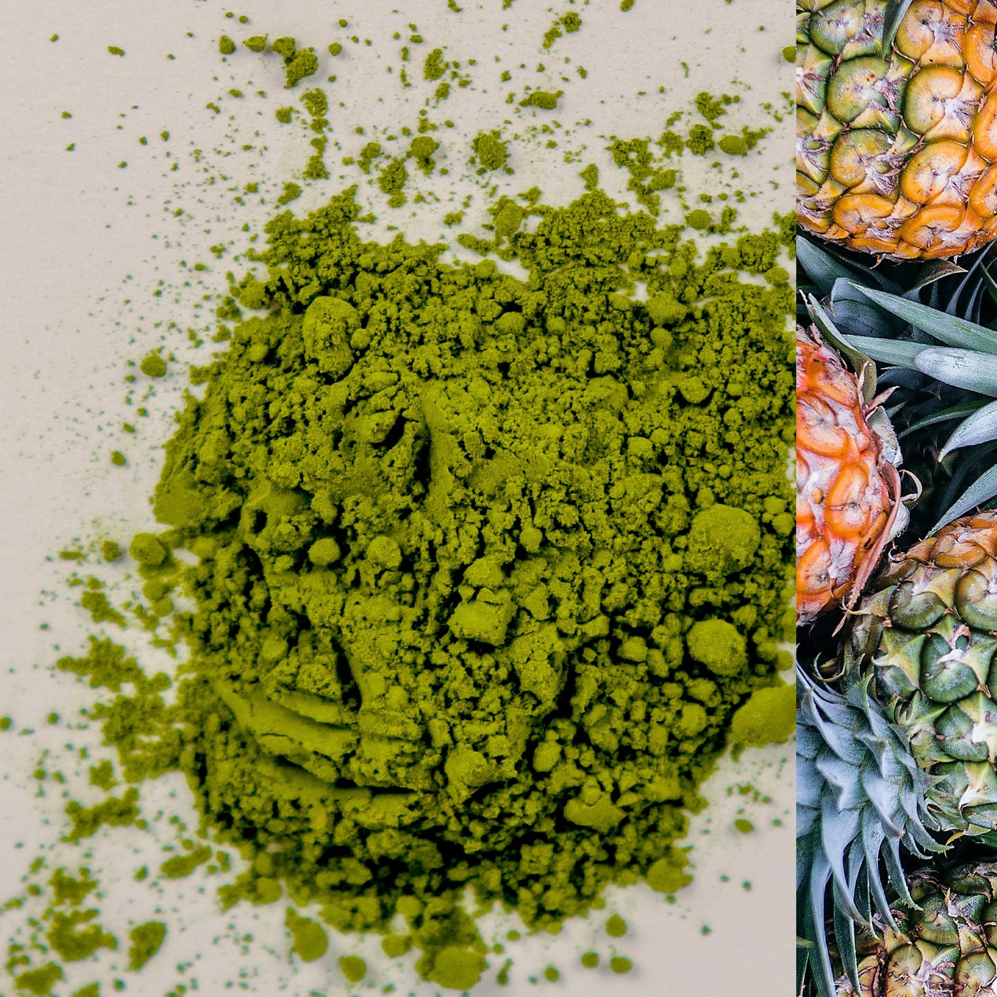 Matcha à l'Ananas Bio – Saveur Tropicale et Énergisante | Mystea